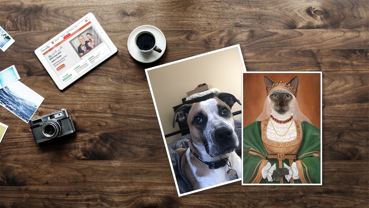 Pet Acrylic Portraits | Photo to Pet Acrylic Painting | [Free Shipping]