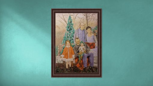 Human Colored Pencil Portraits from your Photos [Free Shipping]