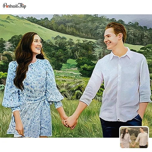 Human Acrylic Portraits | Photo to Acrylic Paintings [Free Shipping]