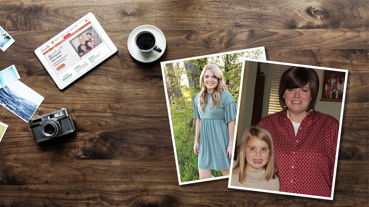 Parents & Children Colored Pencil Portraits from your Photos