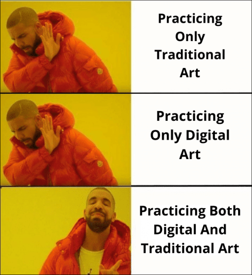 The Philosophy of Traditional Art vs. Digital Art