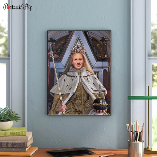 100% Custom Royal Portraits: Regal Painting By Real Artists
