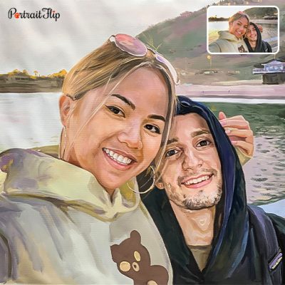 Couple Pastel Portraits | Photo to Painting | Couple Portrait [Free ...