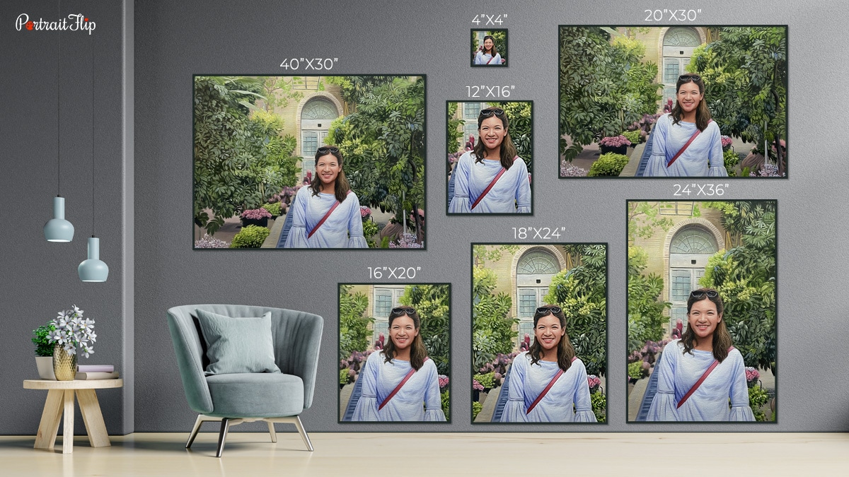 Canvas Sizes The Ultimate Portrait Size Chart You Need 2022 