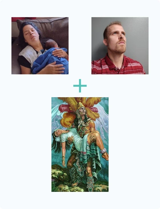 Replace Face In Paintings With Iconic Personality