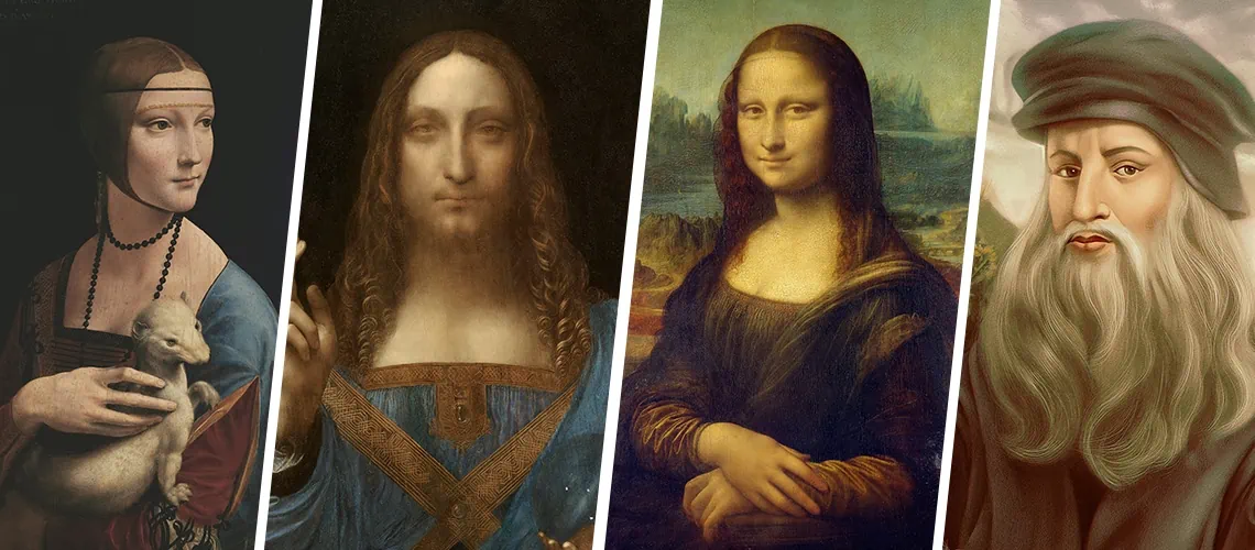 Leonardo Da Vinci Paintings for Sale | Reproduced in Oil