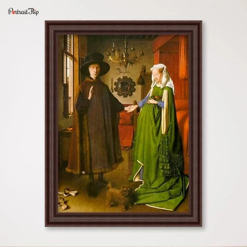 Arnolfini Portrait by Jan van Eyck Reproduction by Real Artists