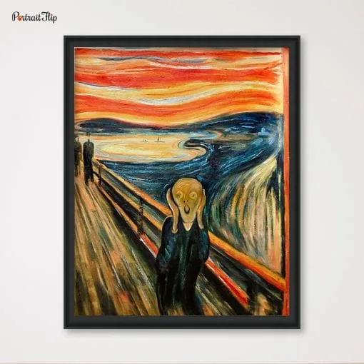 The Scream Painting Reproduction | 100% Handpainted by Real Artist