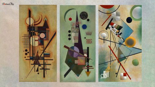 Composition 8: Kandinsky's Portrayal of Art Through Geometry
