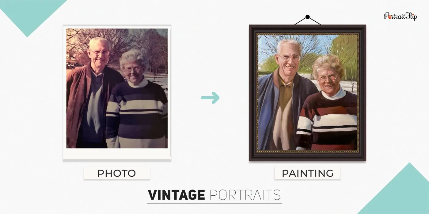 Vintage Portraits: Turn Your Old Photo Into Painting