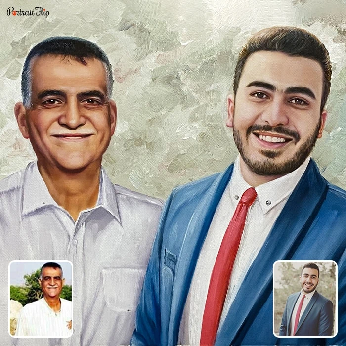 Merge Multiple Photos Into Custom Painting | Compilation Portraits