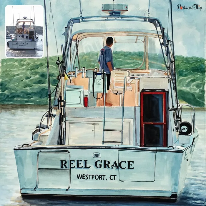 Boat Portraits | 100% Custom Boat Paintings By PortraitFlip