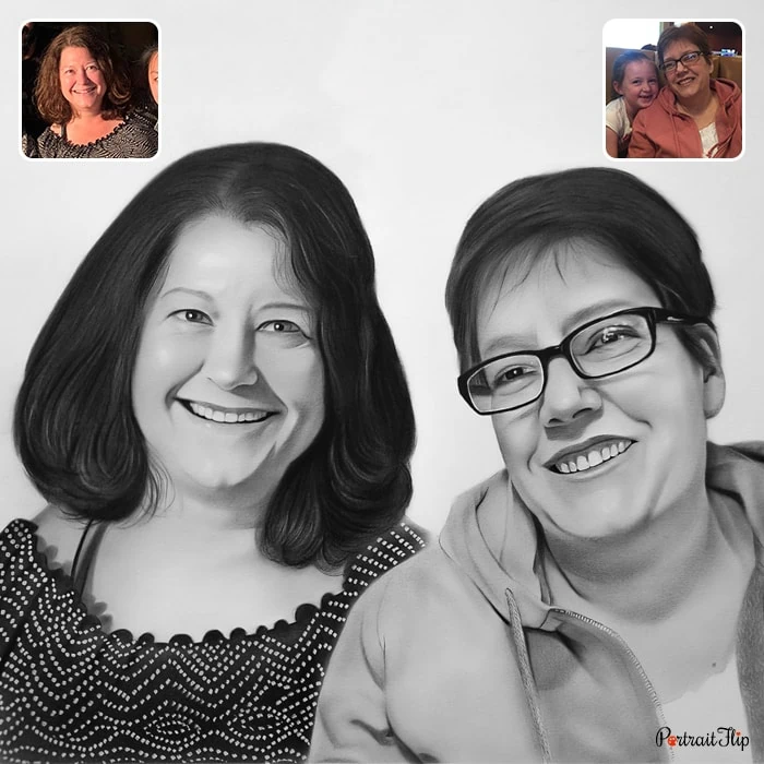 Merge Multiple Photos Into Custom Painting | Compilation Portraits