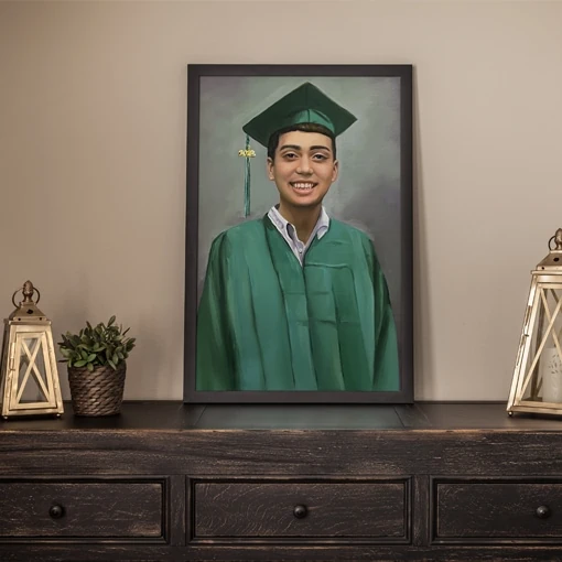 Say Con-Grads with A Graduation Painting | 100% Handmade