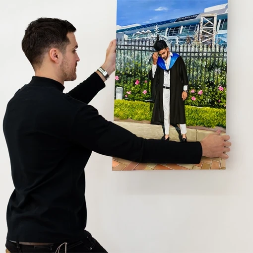 Say Con-Grads with A Graduation Painting | 100% Handmade