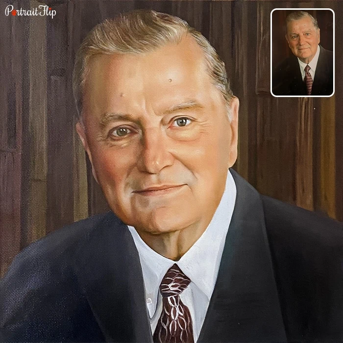 Memorial Paintings Of Lost Loved One With Family