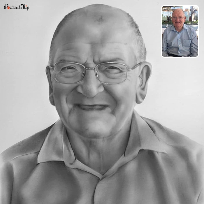 Memorial Paintings Of Lost Loved One With Family