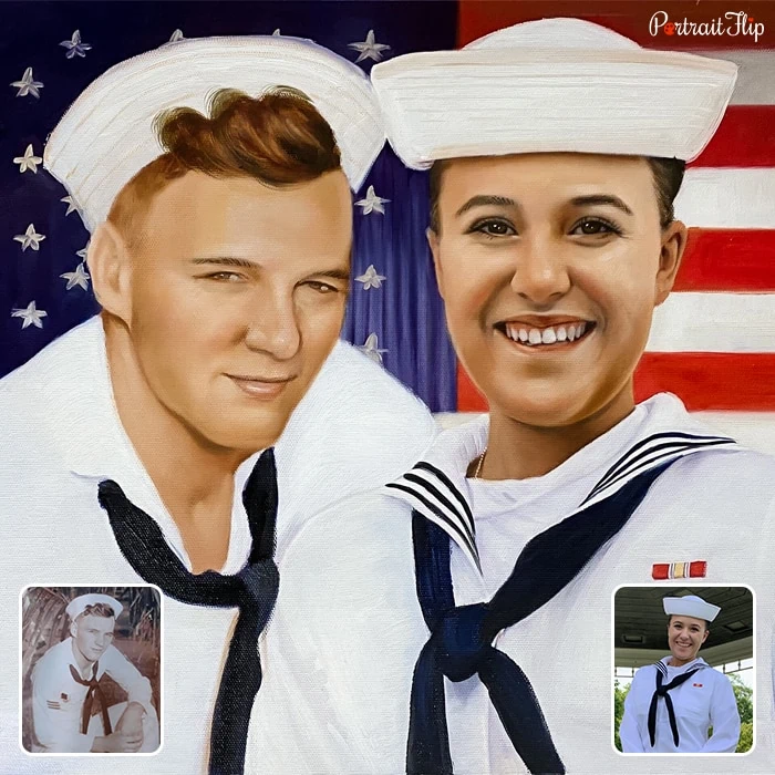 Military Portrait Painting From Photos: Eternalizing The Heroes