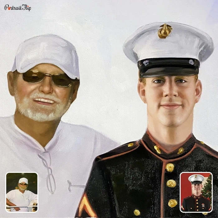 Military Portrait Painting From Photos: Eternalizing The Heroes