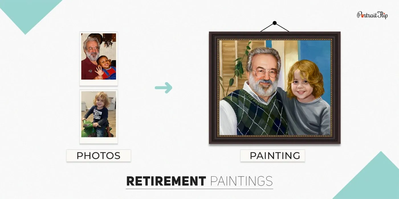 Say Goodbye with A Retirement Painting by PortraitFlip