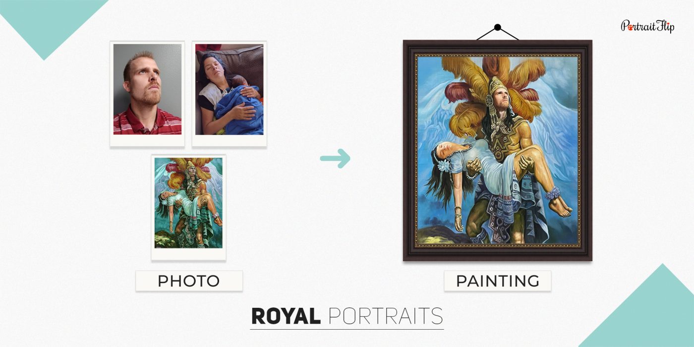 100% Custom Royal Portraits: Regal Painting By Real Artists