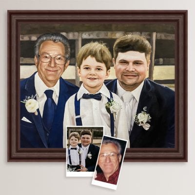 PortraitFlip: Custom Hand-Painted Portraits From Photos