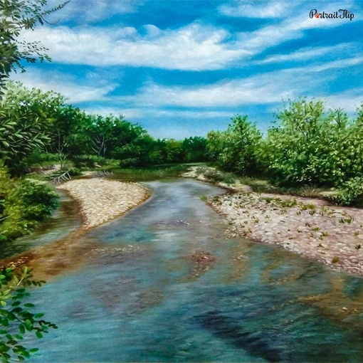 Landscape Portrait | Turn Photo Into Landscape Painting