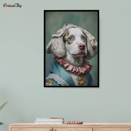 Victorian Princess Custom Pet Portraits from Photos [Free Shipping]