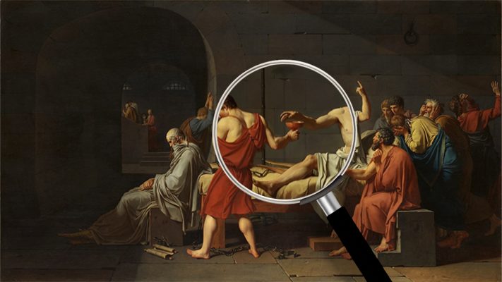The Death Of Socrates Painting: Observation and Analysis