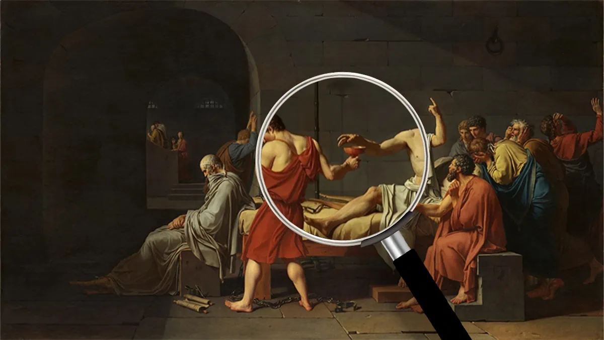 The Death Of Socrates Painting: Observation and Analysis