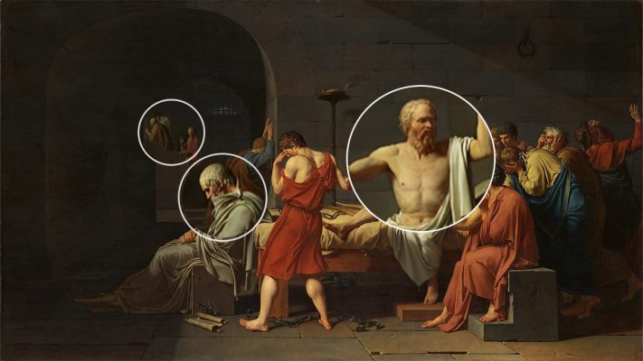 The Death Of Socrates Painting: Observation and Analysis