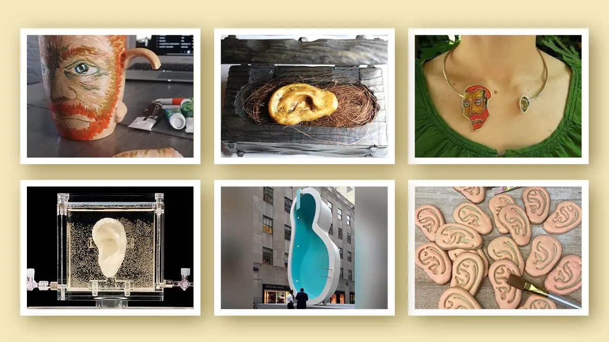 Explaining Self Portrait with Bandaged Ear (Van Gogh Ear Story)