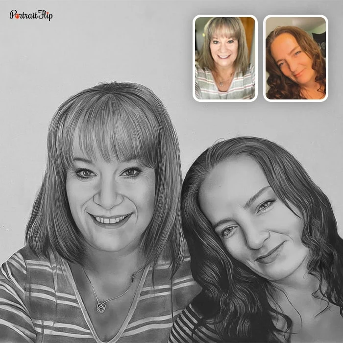 Merge Multiple Photos Into Custom Painting | Compilation Portraits