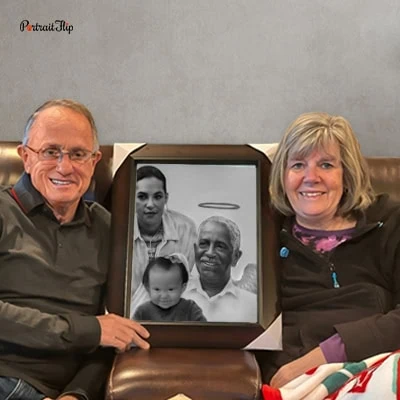 Custom Angel Portraits Enhanced With Embellishments