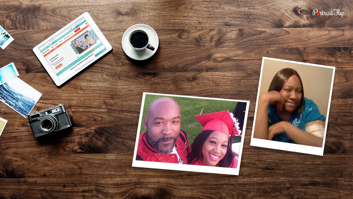 Memorial Acrylic Portraits from your Photos [Free Shipping]