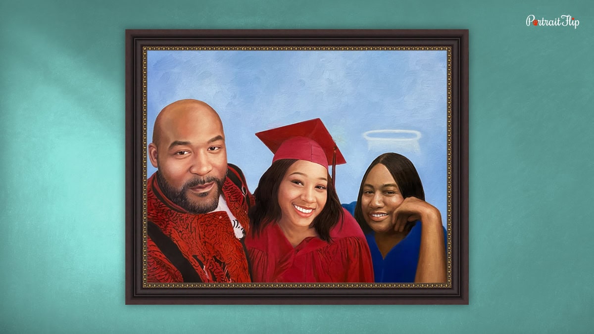Memorial Acrylic Portraits from your Photos [Free Shipping]