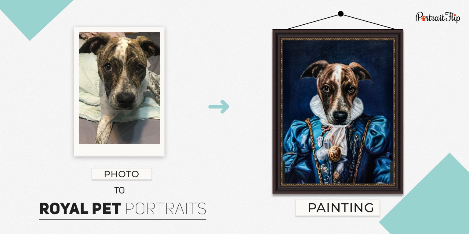 Photo To Royal Pet Portraits: A Renaissance Pet Painting