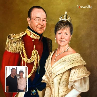 100% Custom Royal Portraits: Regal Painting By Real Artists