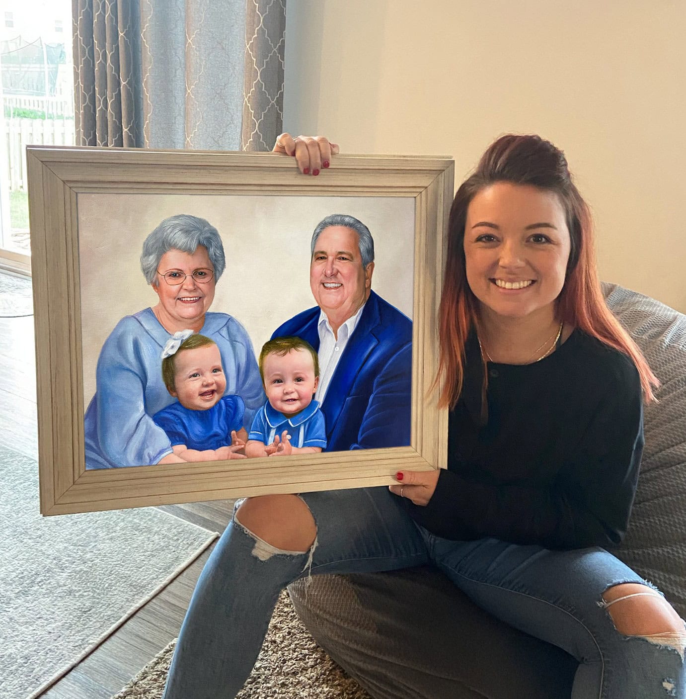 PortraitFlip: Custom Hand-Painted Portraits From Photos